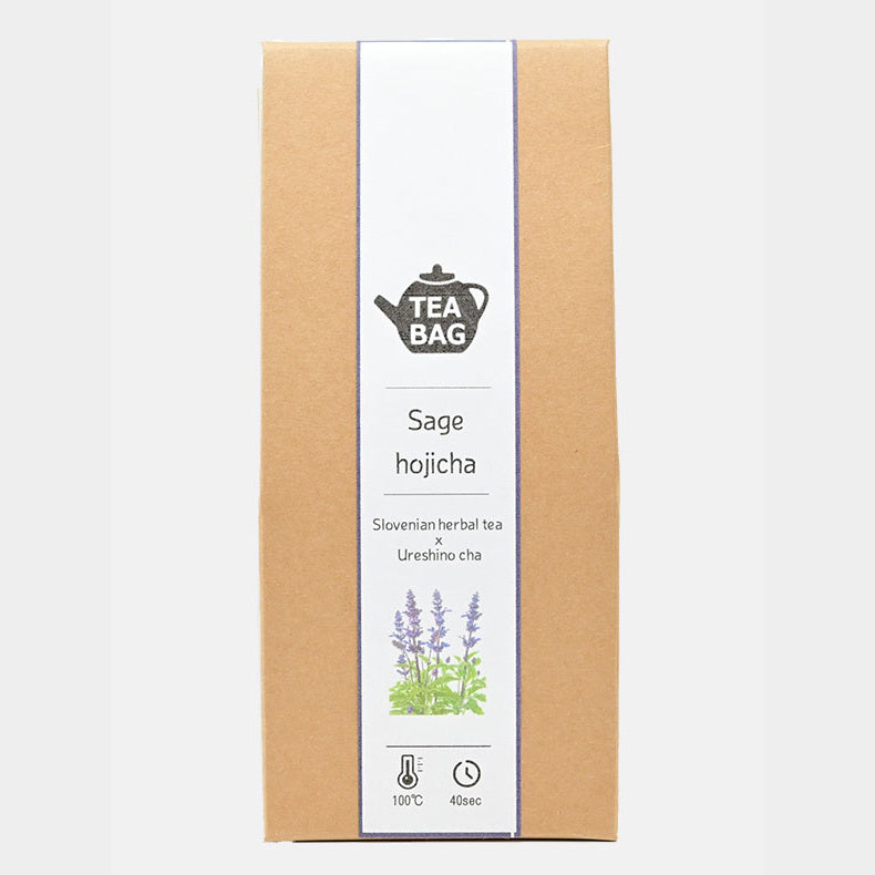 Sage hojicha- roasted green tea with Sage – Tea House TOKUNAGA
